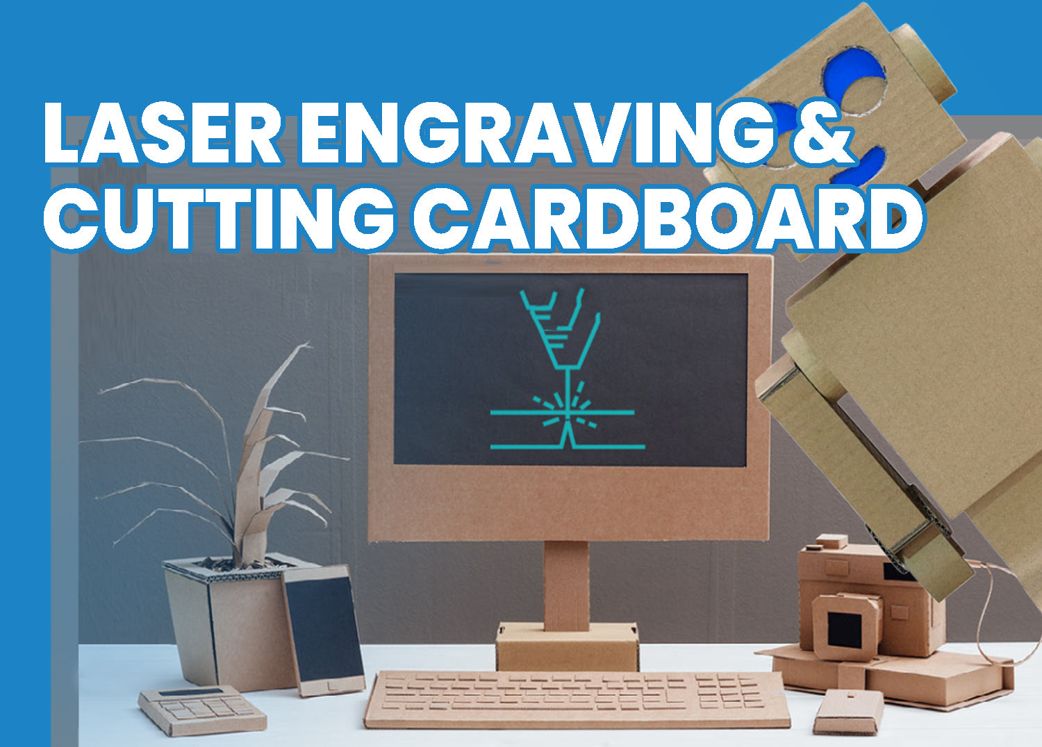Laser Engraving & Cutting Cardboard– LasercutMY